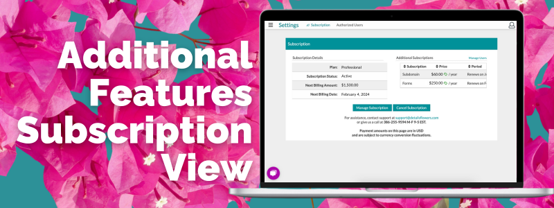 Details Flowers Software 2023 Year In Review