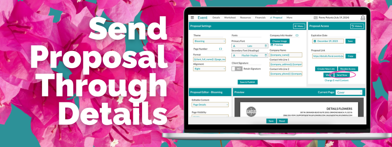 Details Flowers Software 2023 Year In Review