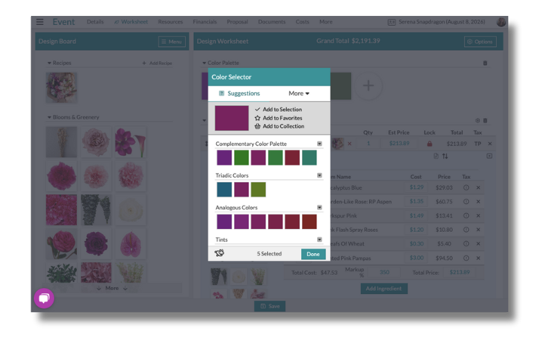 Color Math & the Details Color Picker