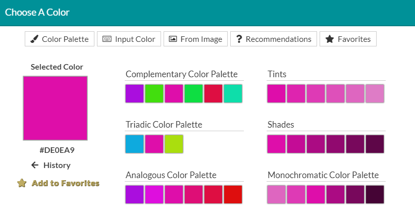 Color Math & the Details Color Picker