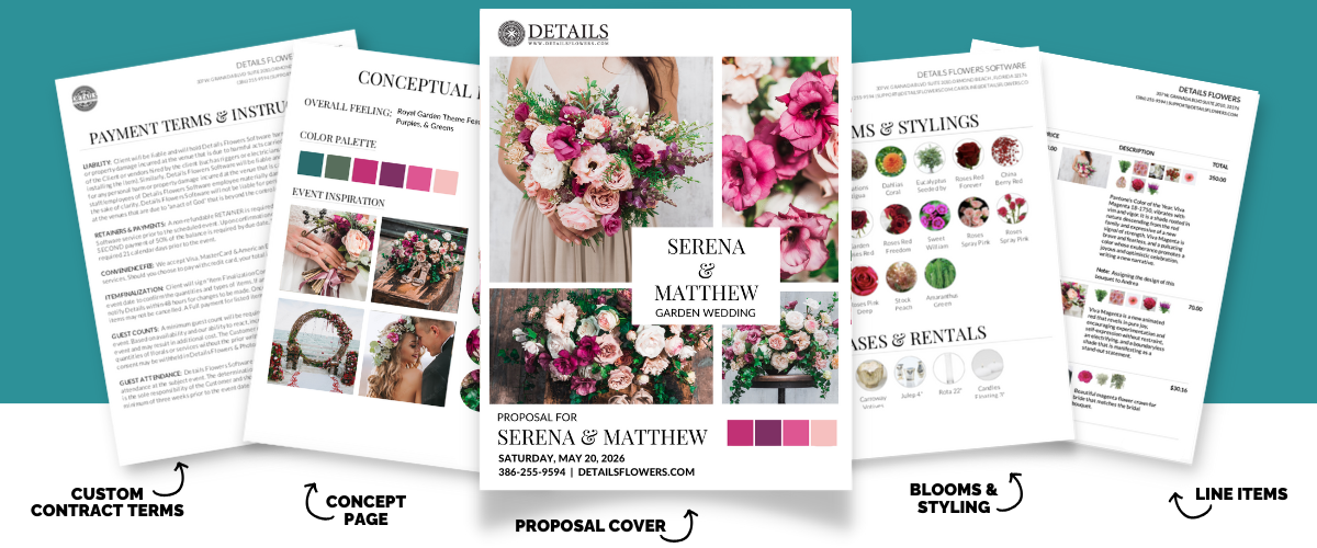 Why Florists & Event Designers Need Details Flowers Software