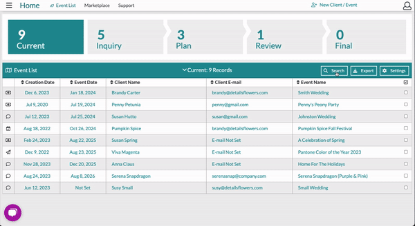 Reporting Made Easy With Details Flowers Software